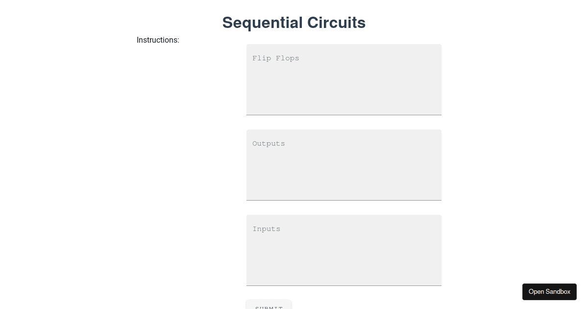 Sequential-Circuits-2.0 - Codesandbox