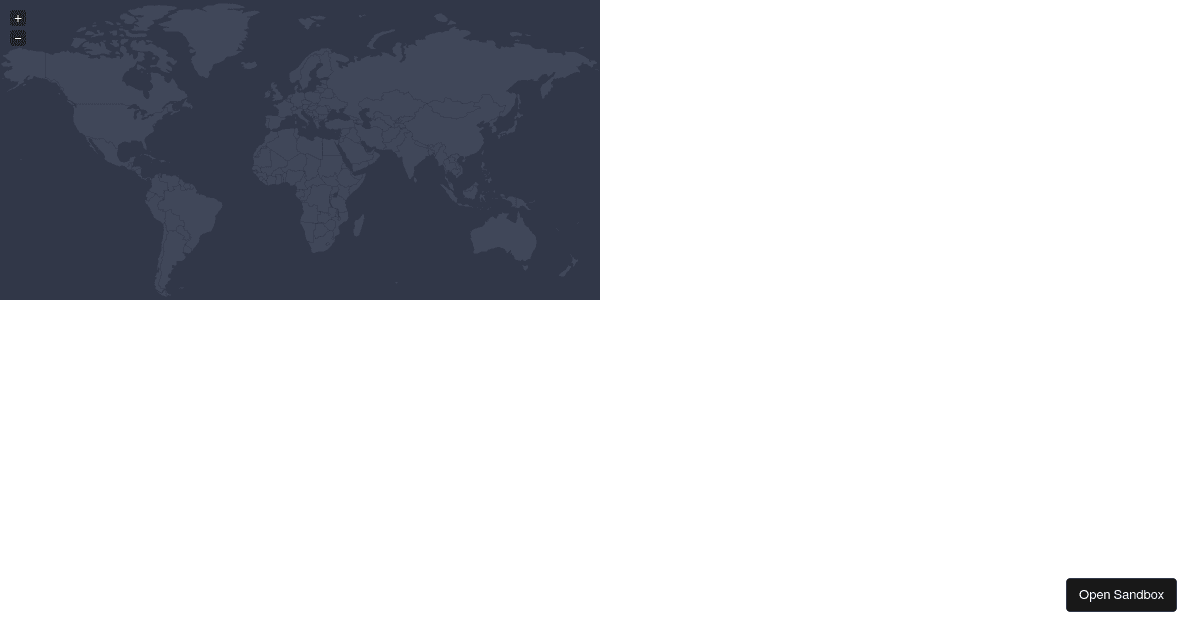 Map (forked) - Codesandbox