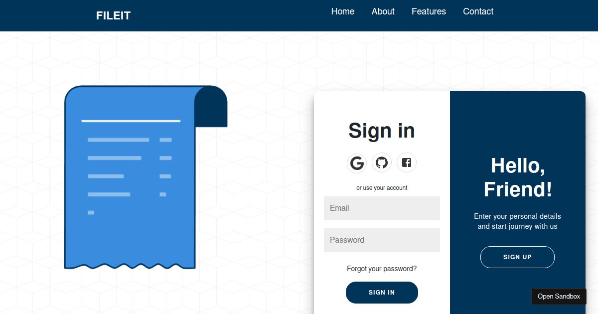 new-proj (forked) - Codesandbox