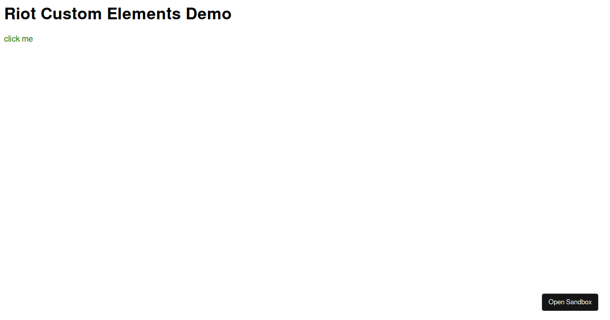 Riot Custom Elements Demo (forked) - Codesandbox