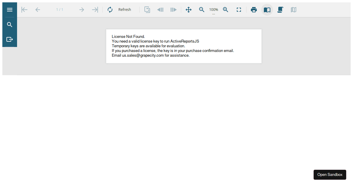 active js react - Codesandbox