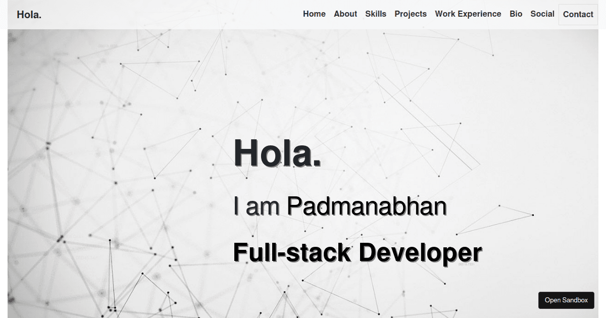 static - Codesandbox
