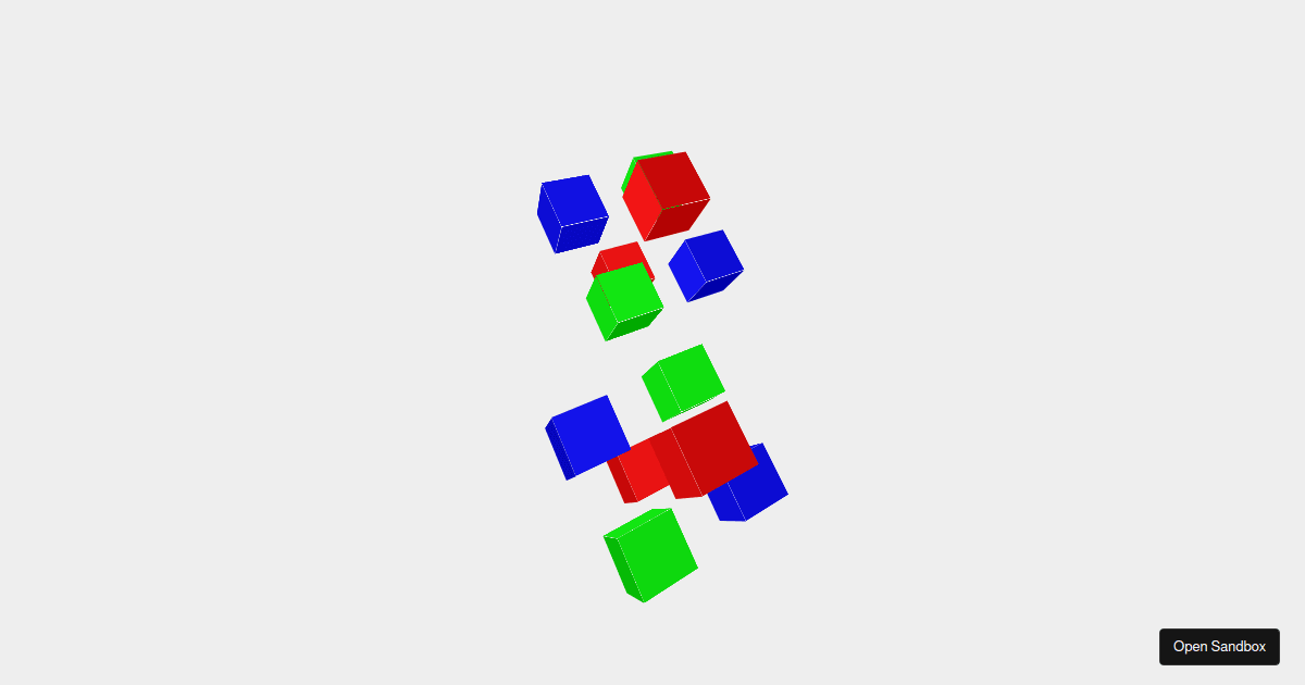 3d-cubes - Codesandbox