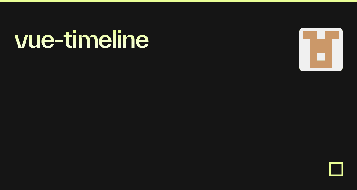 Vue Timeline Codesandbox 