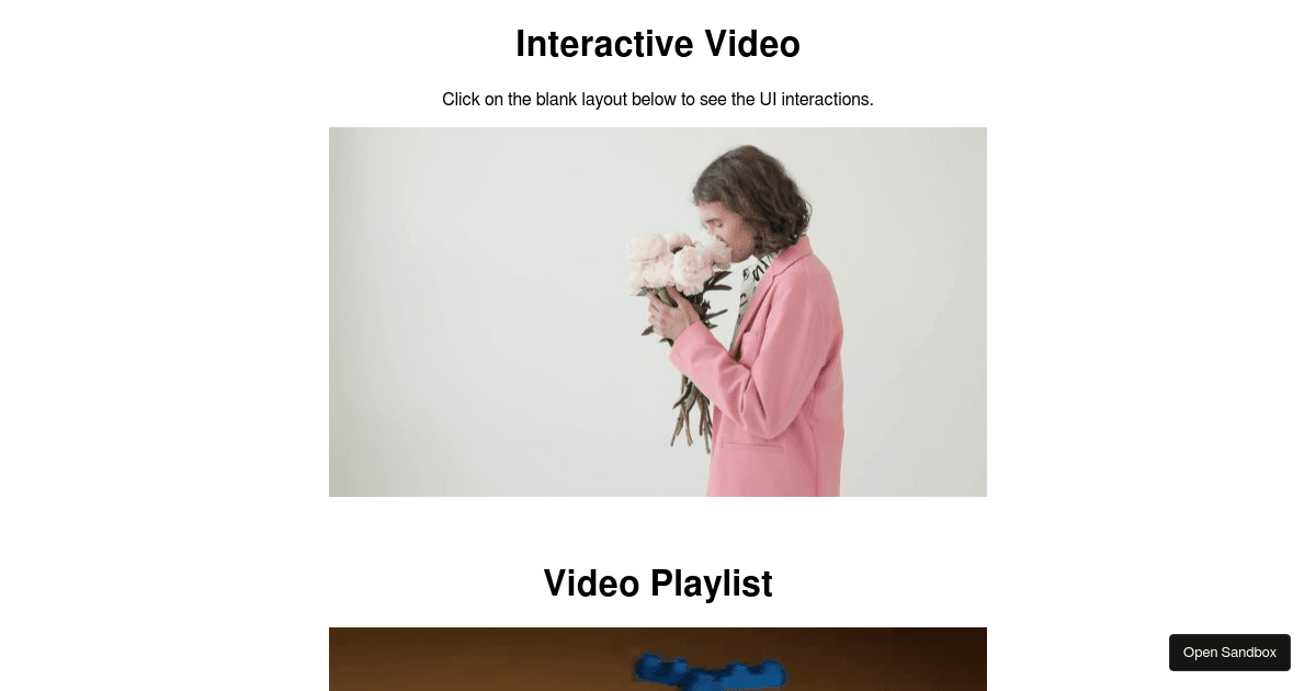 video-player-interactive-video-react - Codesandbox