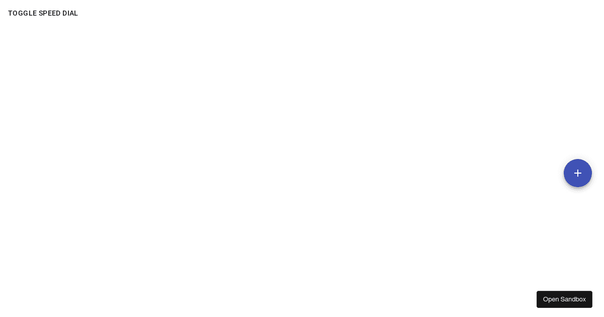 Material demo - Codesandbox