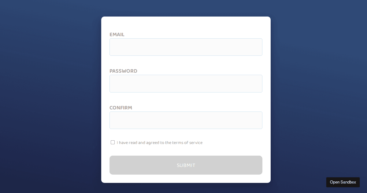 React (forked) - Codesandbox