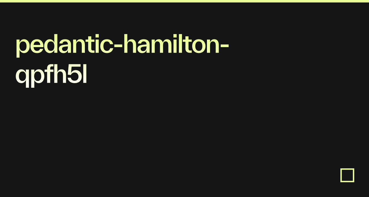 pedantic-hamilton-qpfh5l - Codesandbox