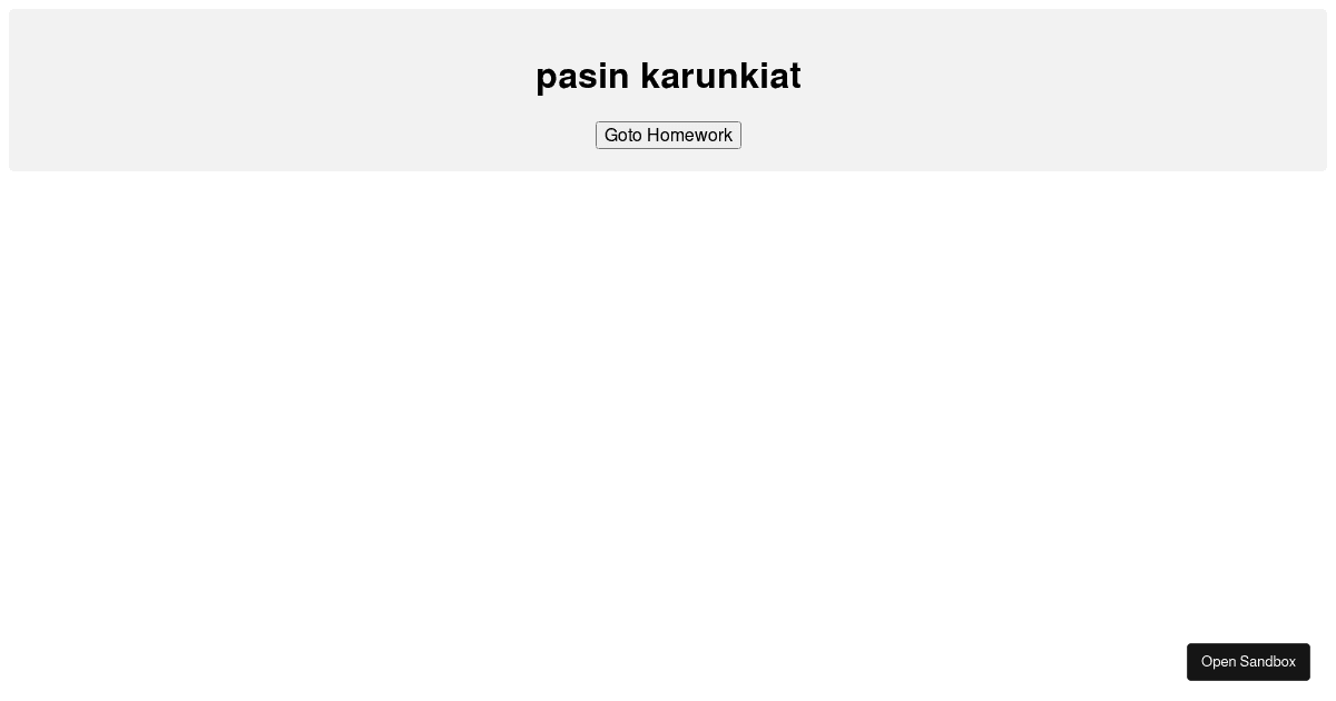 pasin - Codesandbox