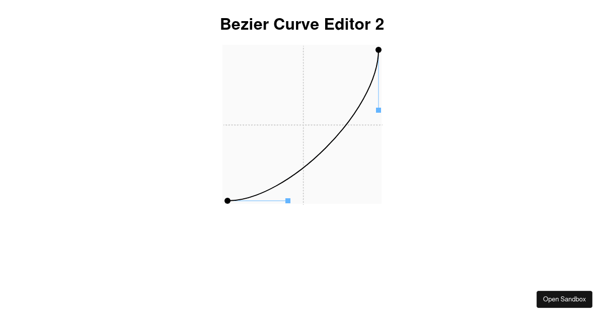 bezier-curve-editor (forked) - Codesandbox