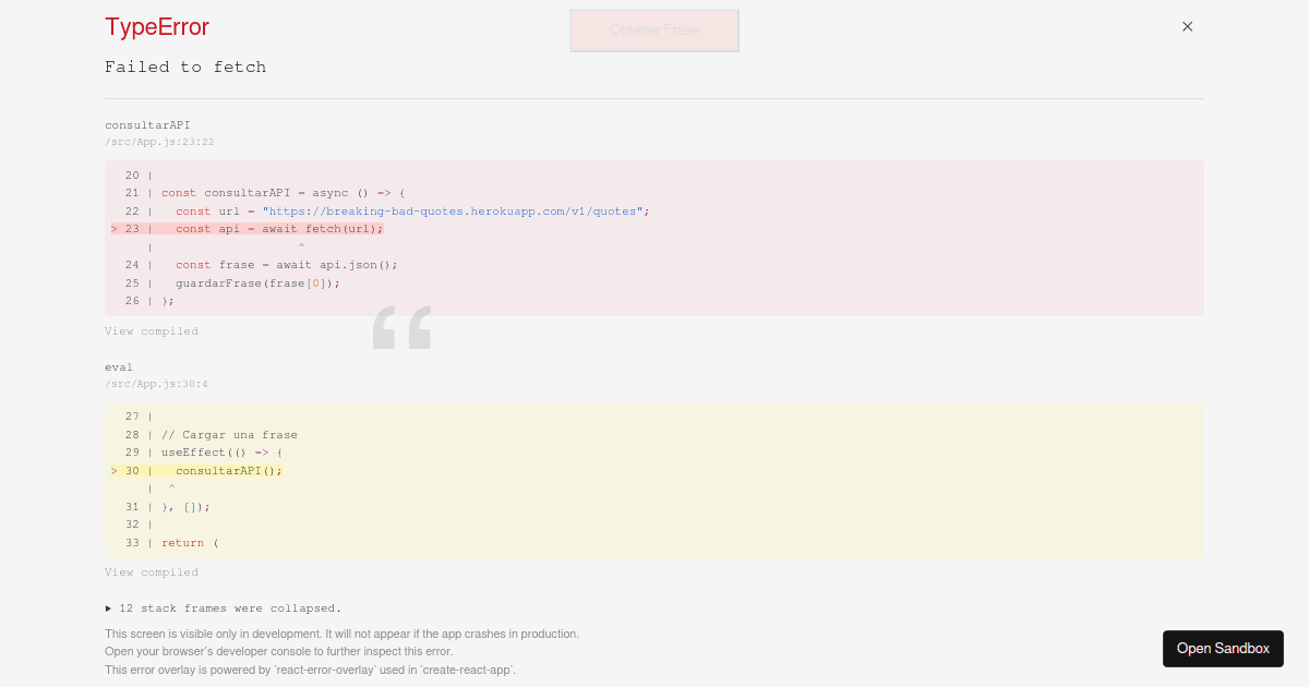 Frases De Breaking Bad Desde Una Api Codesandbox 