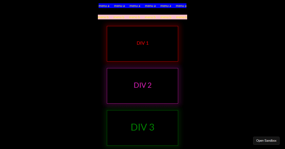 sass nesting variablle mixin @include - Codesandbox