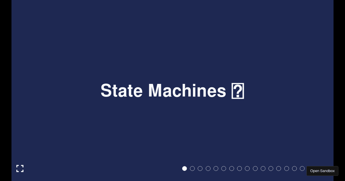 state-machines-presentation - Codesandbox