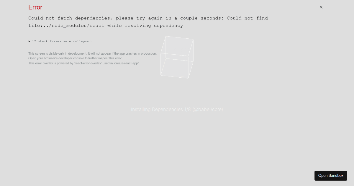 Use Lazyload Example Codesandbox