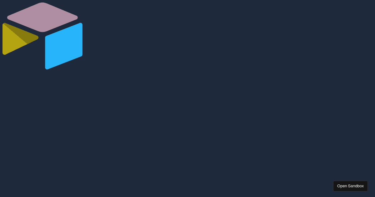 SVG logo - Codesandbox