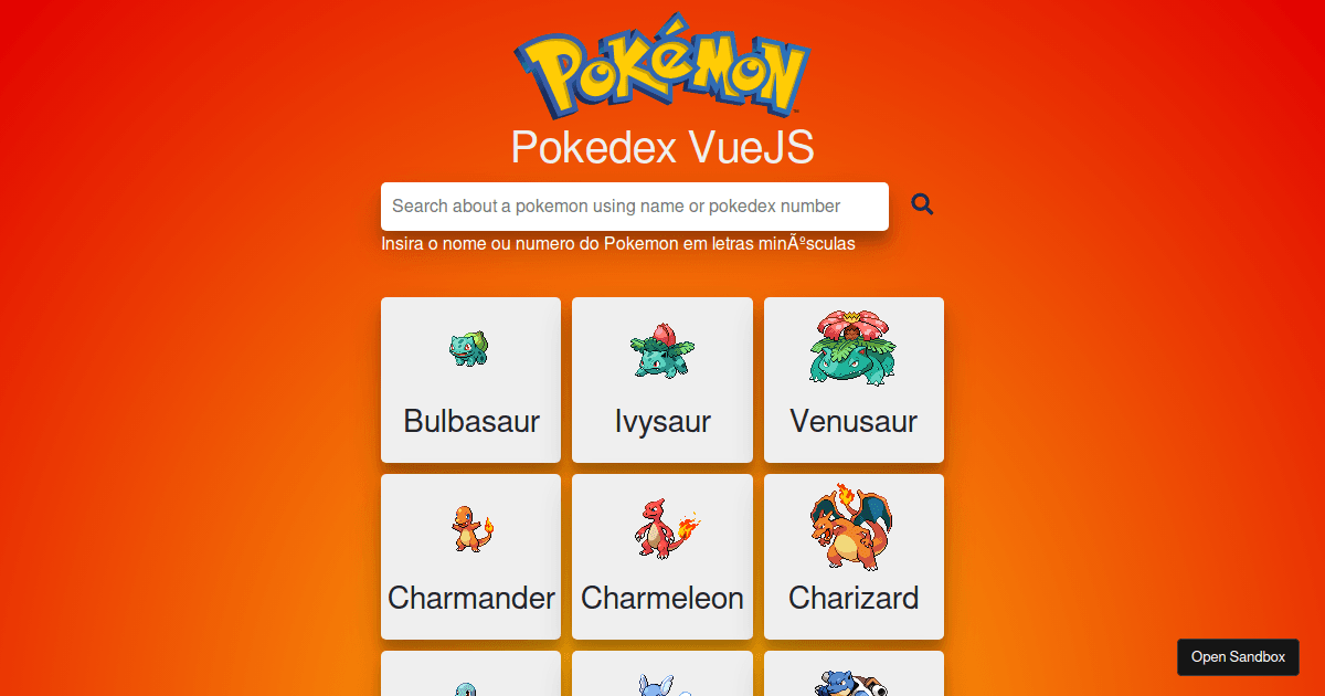 pokedex-pokeapi-e-vuejs - Codesandbox