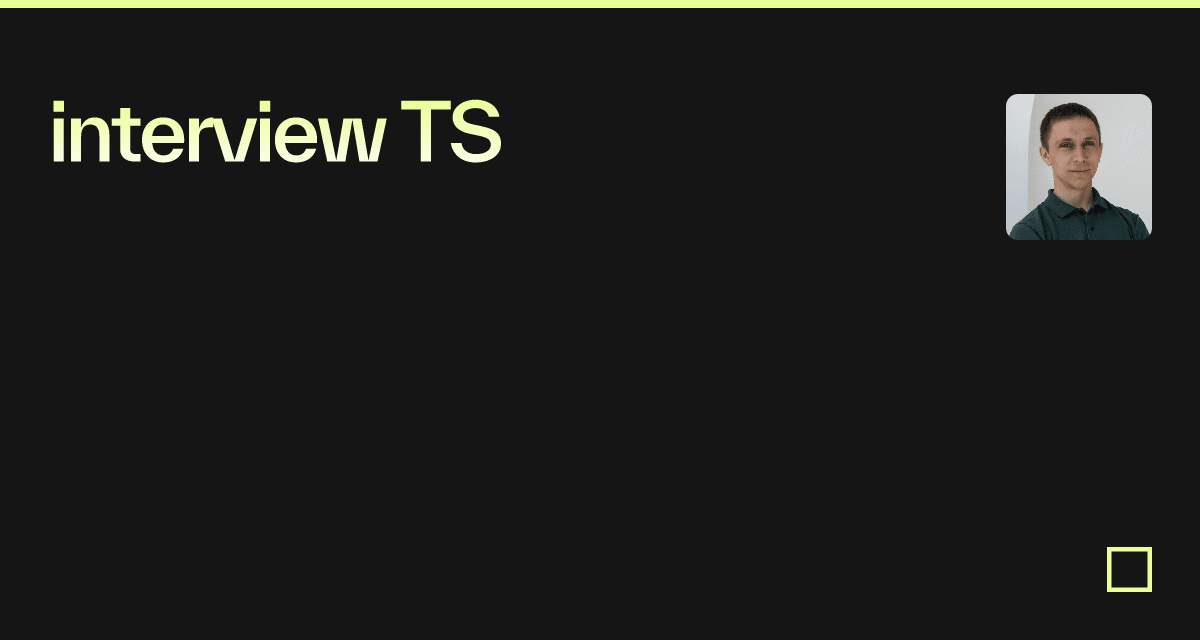 interview TS - Codesandbox