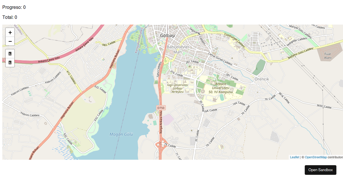 react leaflet offline (forked) - Codesandbox