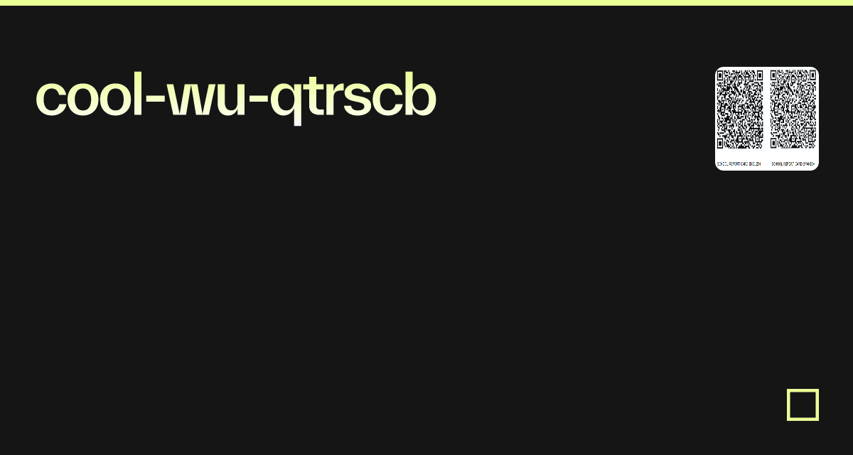cool-wu-qtrscb - Codesandbox