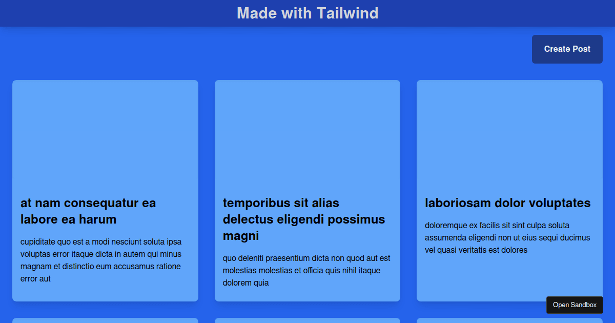 Simple crud app with redux toolkit - Codesandbox
