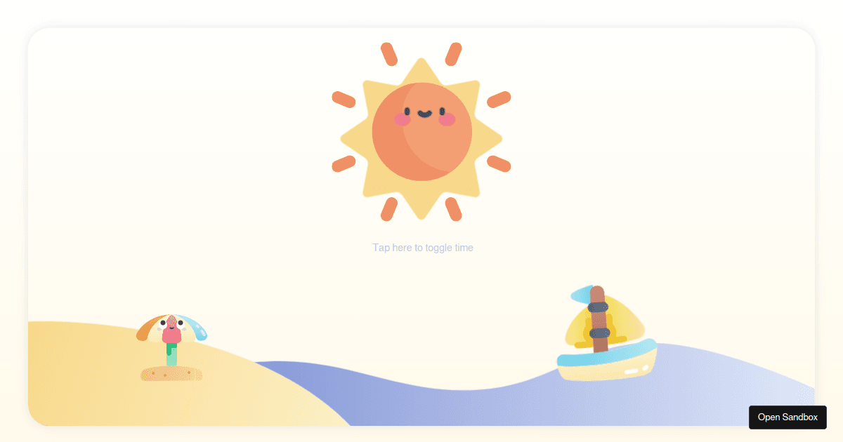 BenHakimIlyass/sun-moon-animation - Codesandbox