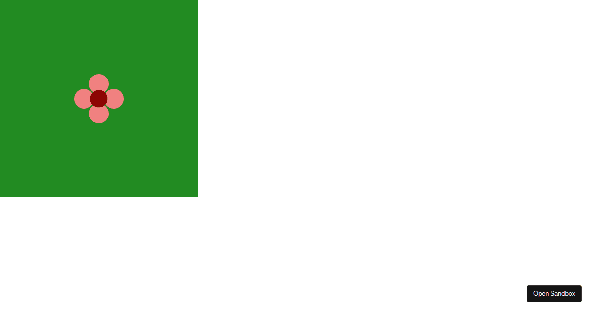 FLOWER - Codesandbox