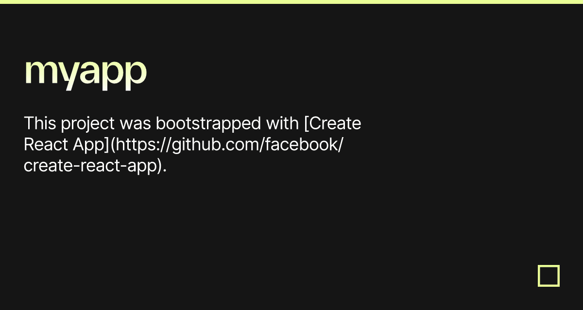 myapp - Codesandbox