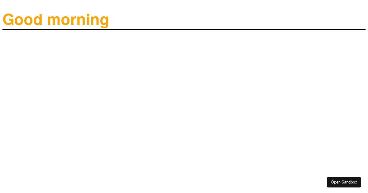 React Styling Practice (forked) - Codesandbox React Styling Practice (forked) - Codesandbox