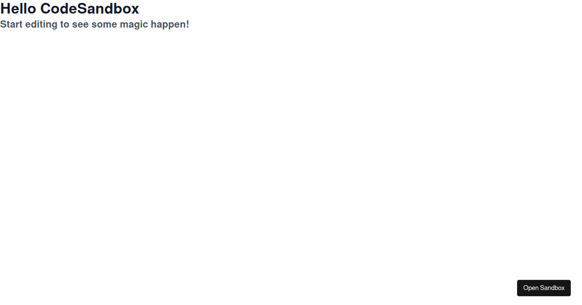 kind-framework-qwbhm - Codesandbox