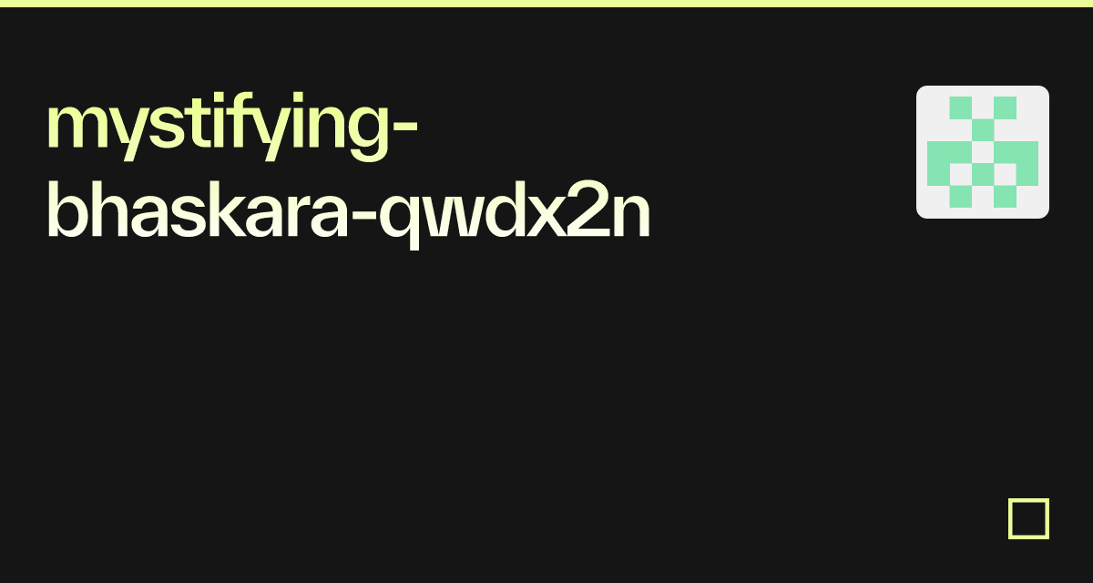 mystifying-bhaskara-qwdx2n - Codesandbox