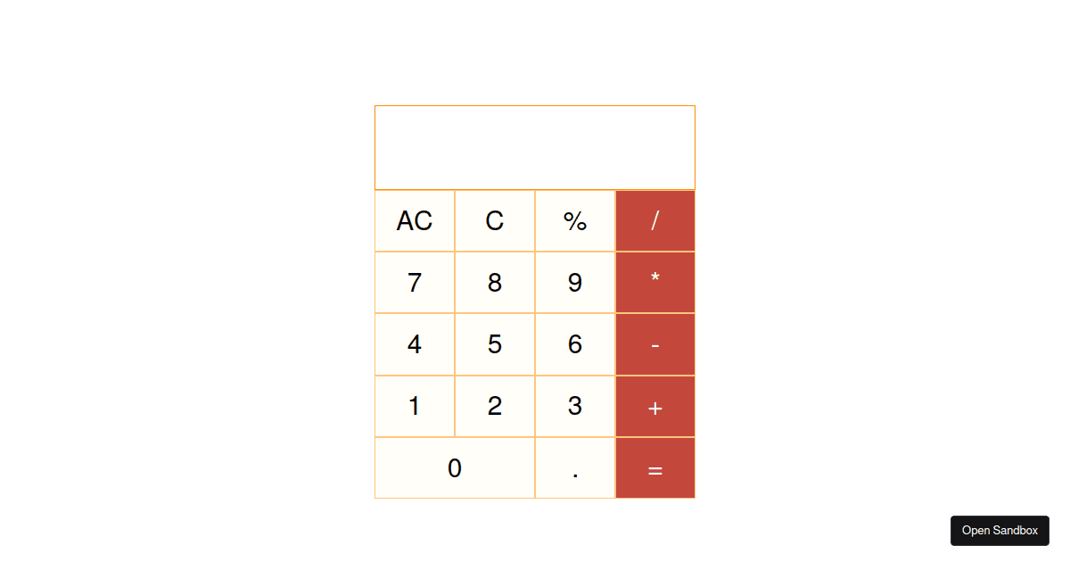 calculator-project - Codesandbox