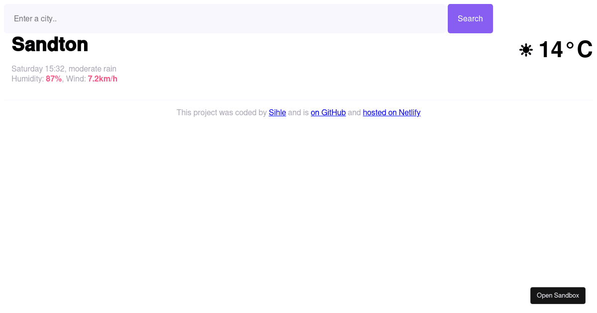 Project Css Challenge Forked Codesandbox