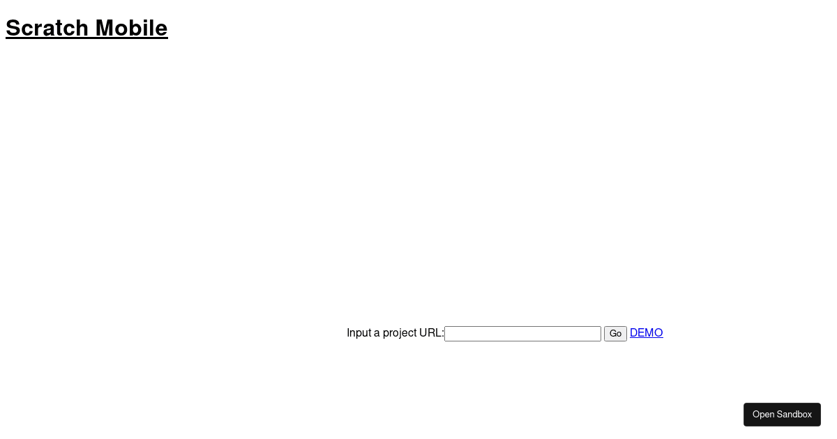 Scratch keyboard - Codesandbox