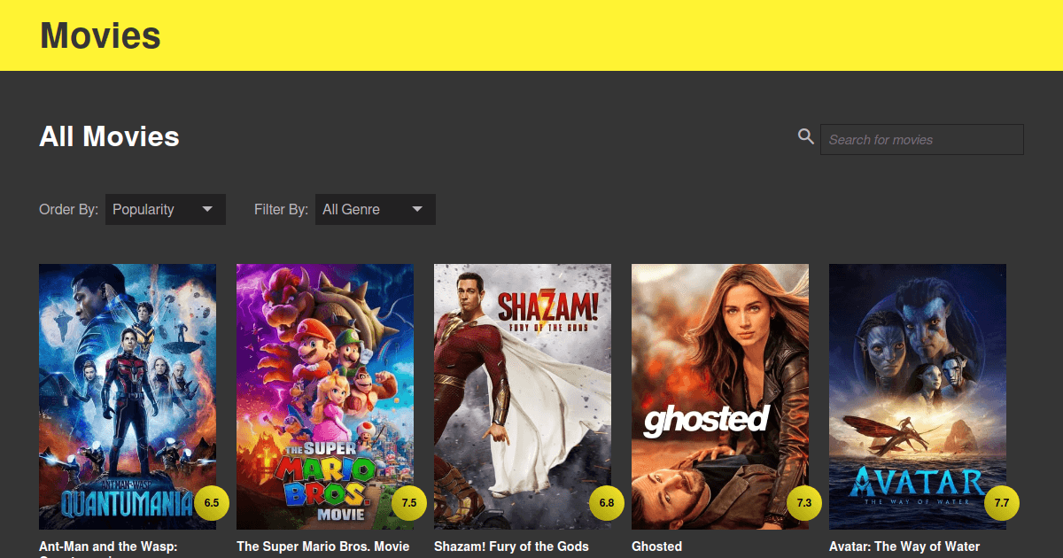 Movie-app - Codesandbox