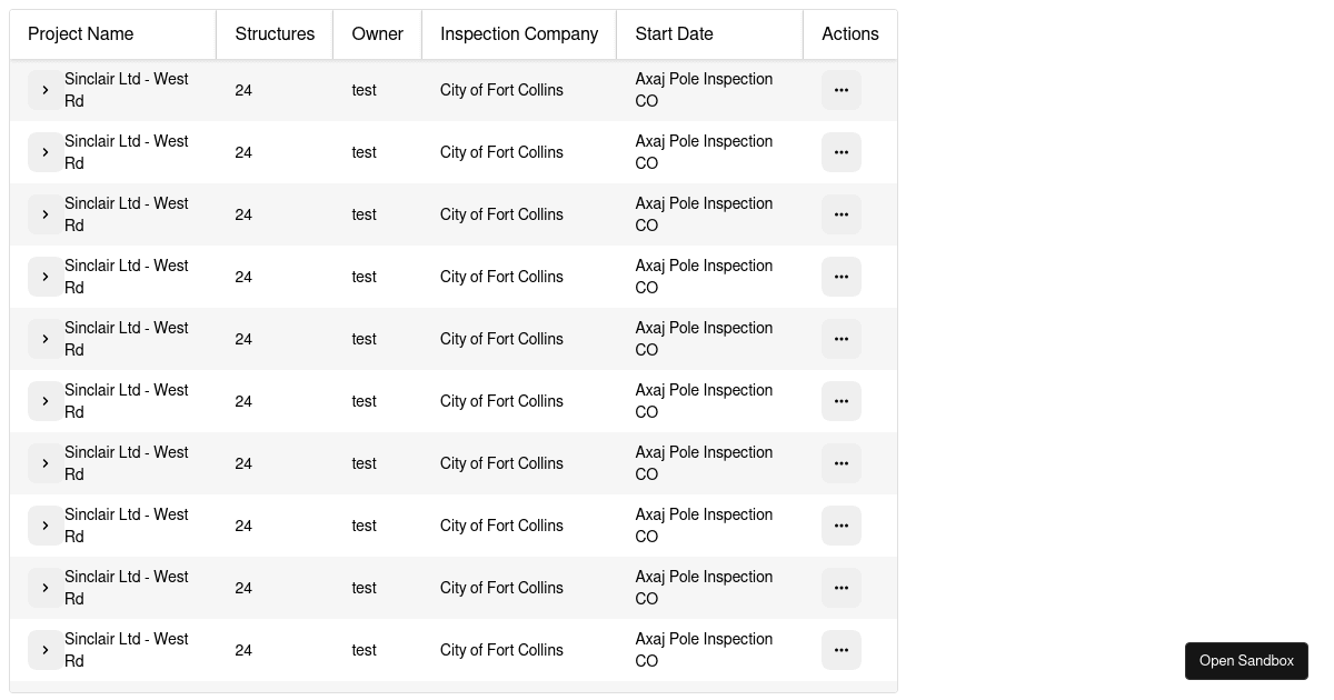 Base Web Table Issue Codesandbox 9701