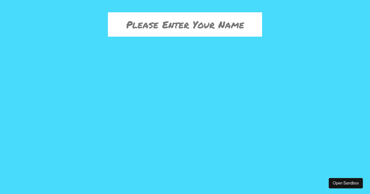 Basic React Patterns Codesandbox