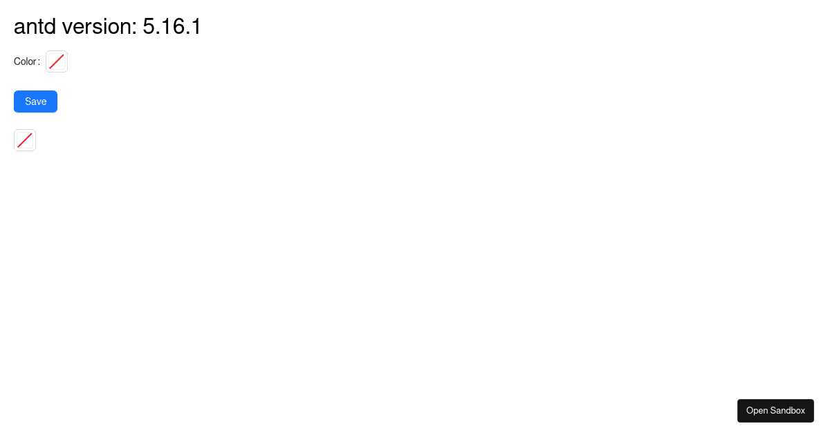 antd reproduction template (forked) - Codesandbox