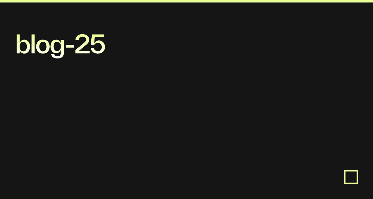 blog-25 - Codesandbox