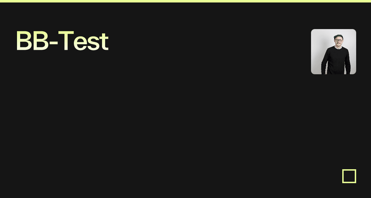 BB-Test - Codesandbox
