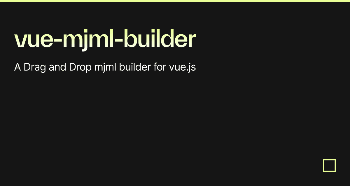 vue-mjml-builder - Codesandbox