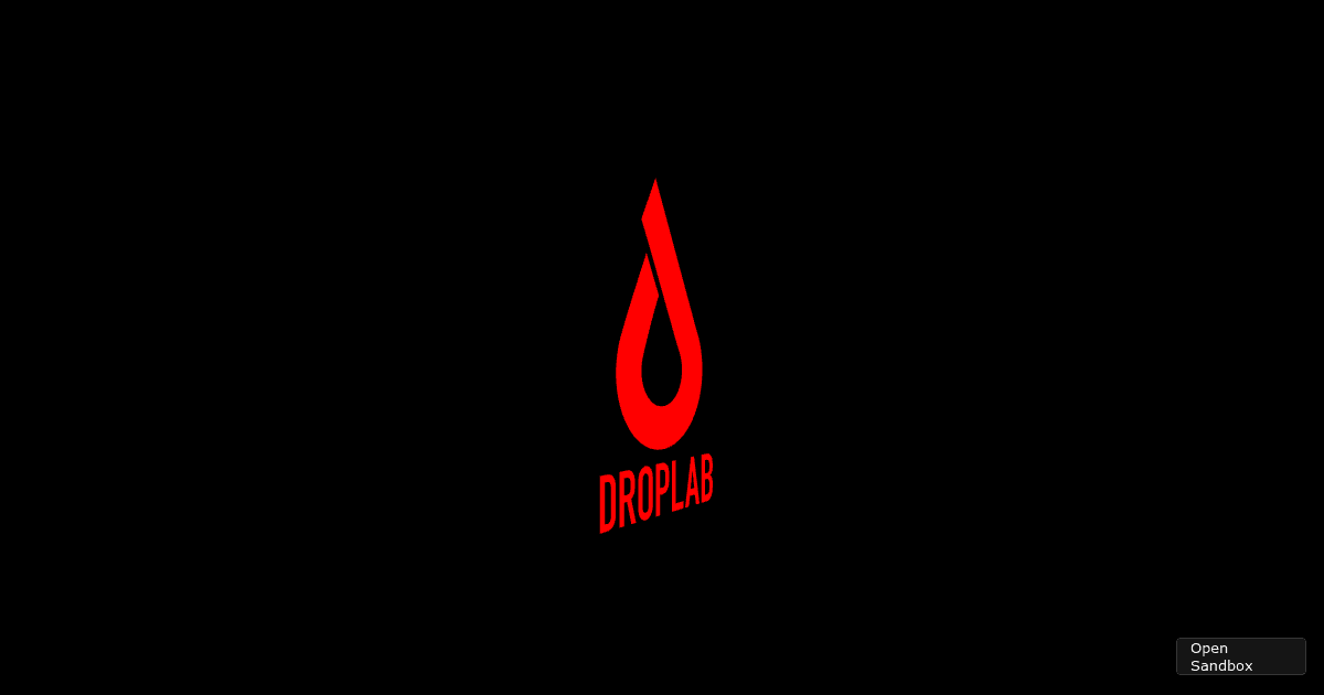 Logo Experiment (forked) - Codesandbox