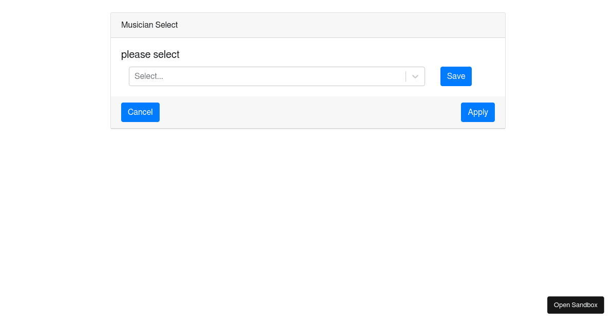 Multiple Select (forked) - Codesandbox