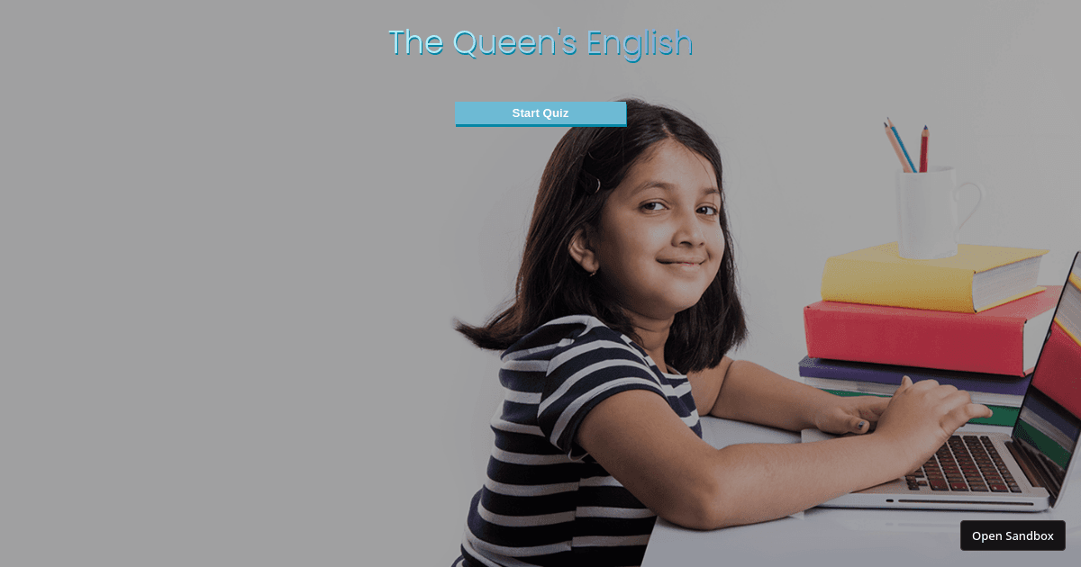 react-typescript-quiz-app - Codesandbox