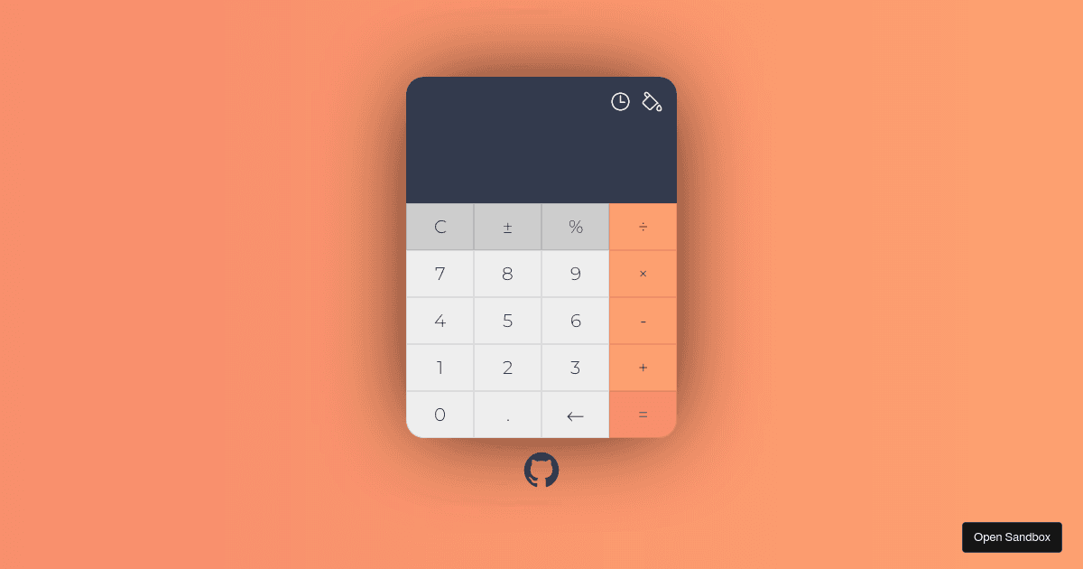 react-calculator - Codesandbox