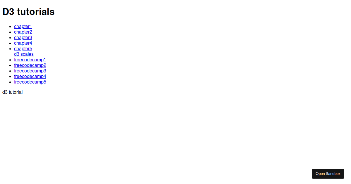practice d3 - Codesandbox