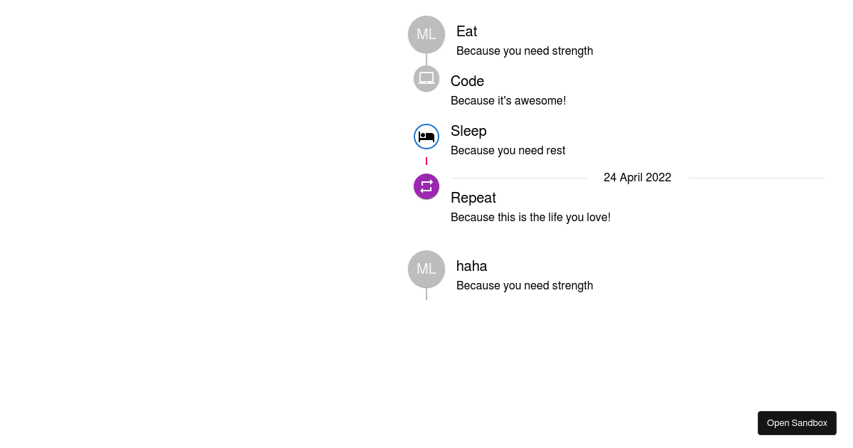 MUI - Divider w Text (forked) - Codesandbox