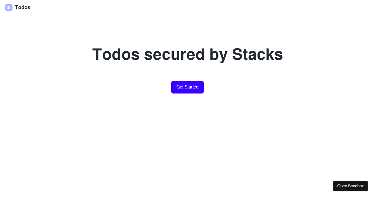 todos - Codesandbox