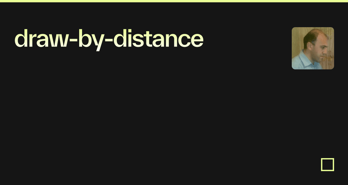 draw-by-distance - Codesandbox