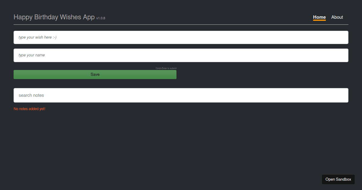 happy-birthday-app-forked - Codesandbox