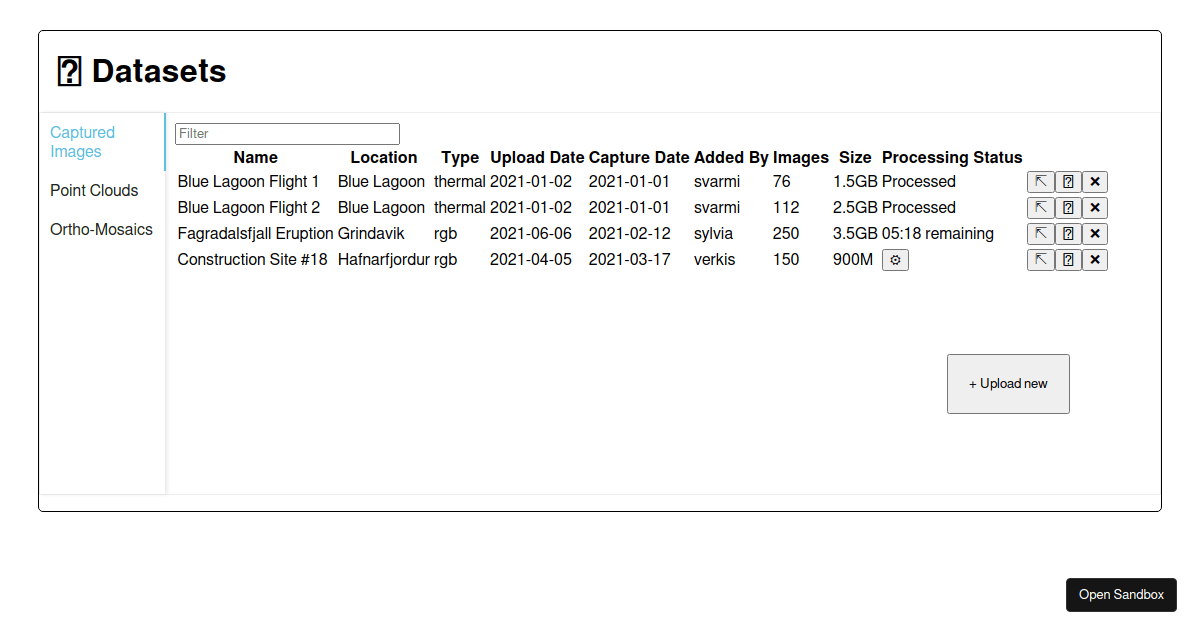 Usage (forked) - Codesandbox